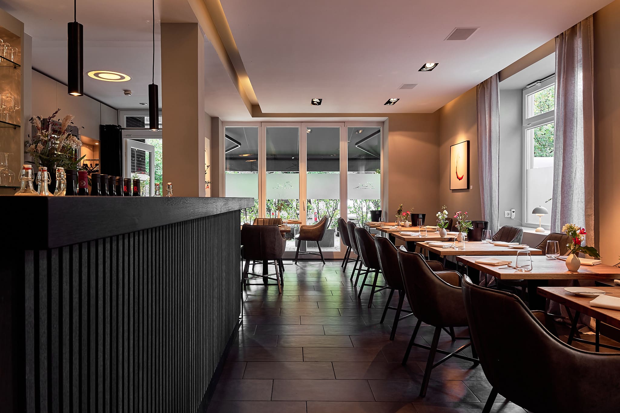 Umbau im Sternerestaurant Zeik frische Farben für das Gourmetrestaurant ...